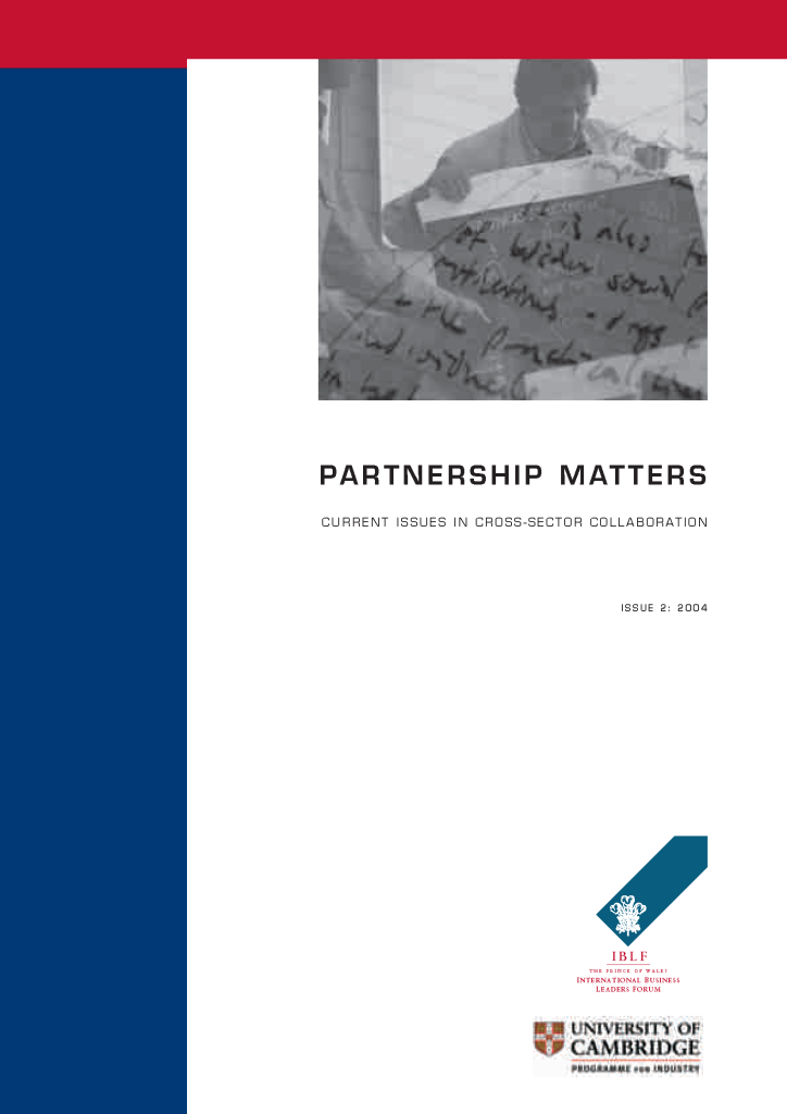 Archive - The Partnering Initiative